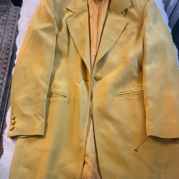 Jackets & Coats | Patrick Collection Yellow Blazer | Poshmark